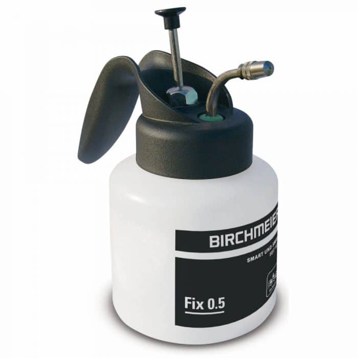 Birchmeier Fix 0.5 handsproeier met neveldop 0.8 mm Viton - devakhandel.nl