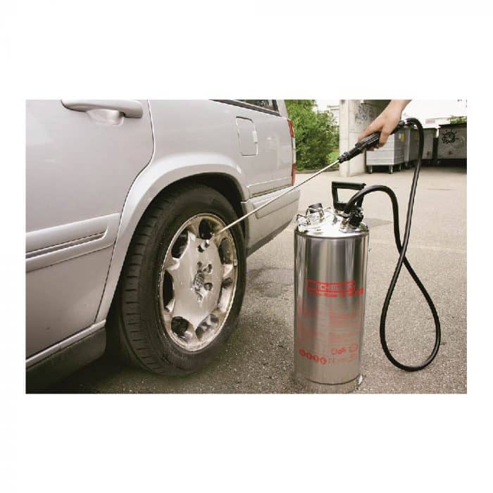 Birchmeier Spray Matic 10 SP, RVS handpomp en perslucht unit ...